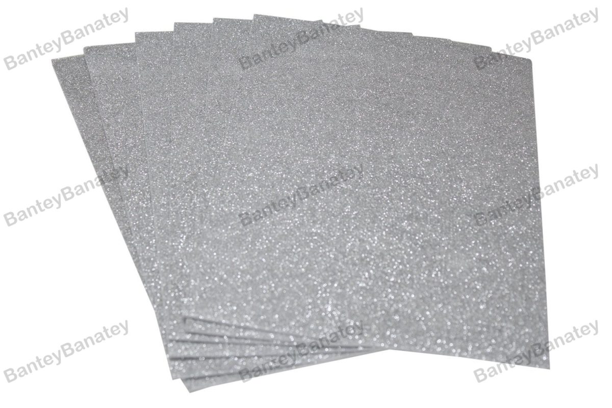 Silver without Sticker Glitter Foam Sheet at the Best Price Near Me for ...