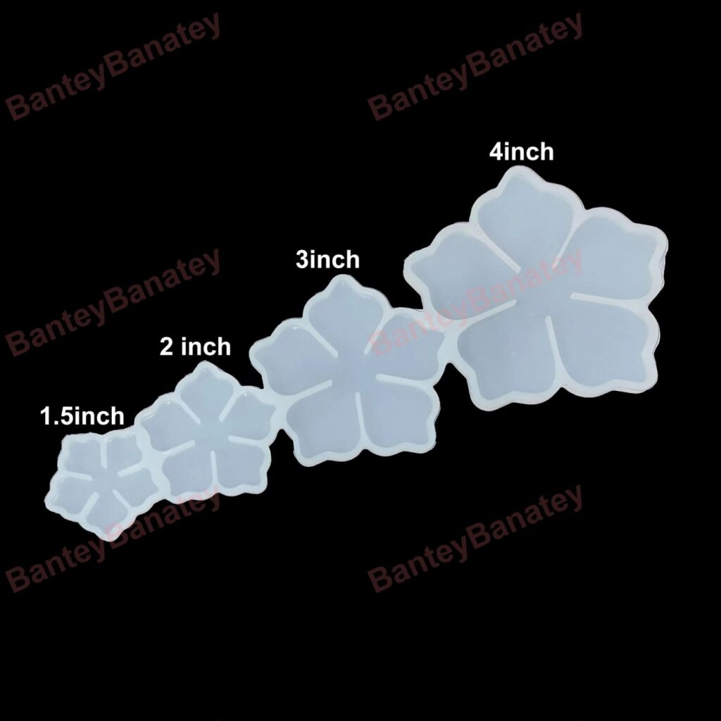 3D Flower 4 Cavity 5 Kali Mold at the Best Price Near Me for Craft ...